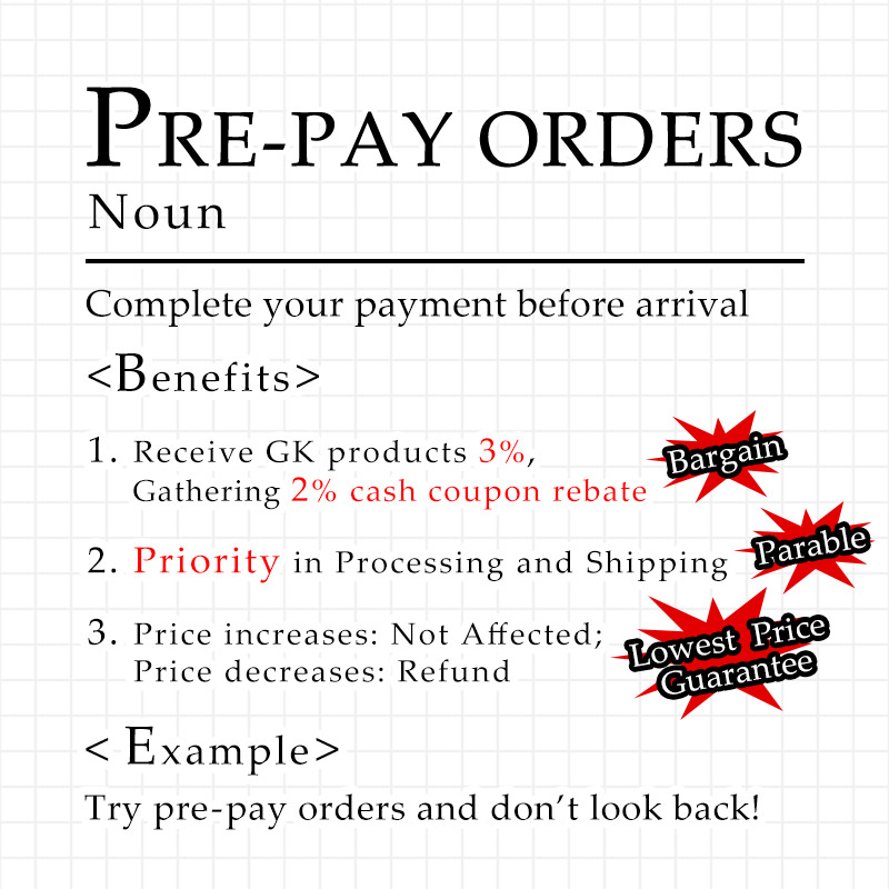 Pre-pay Orders